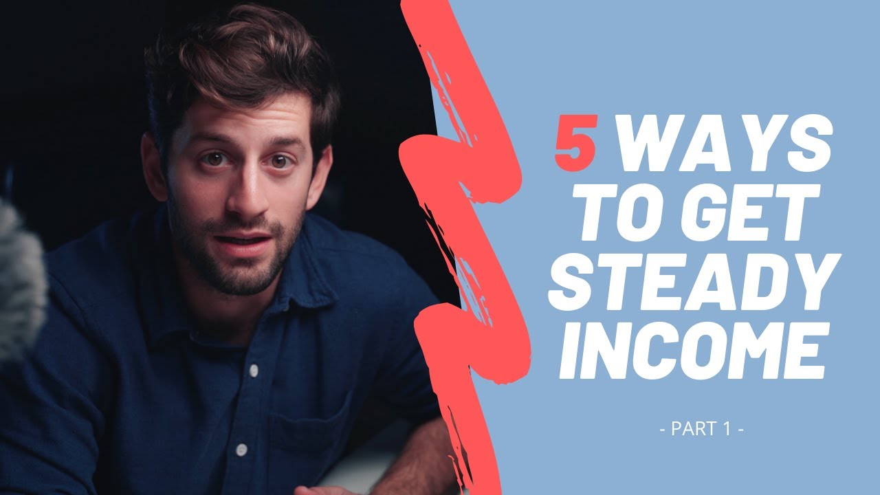 5 Ways to get a Steady-Stream of income for video creators PART 1 - YouTube