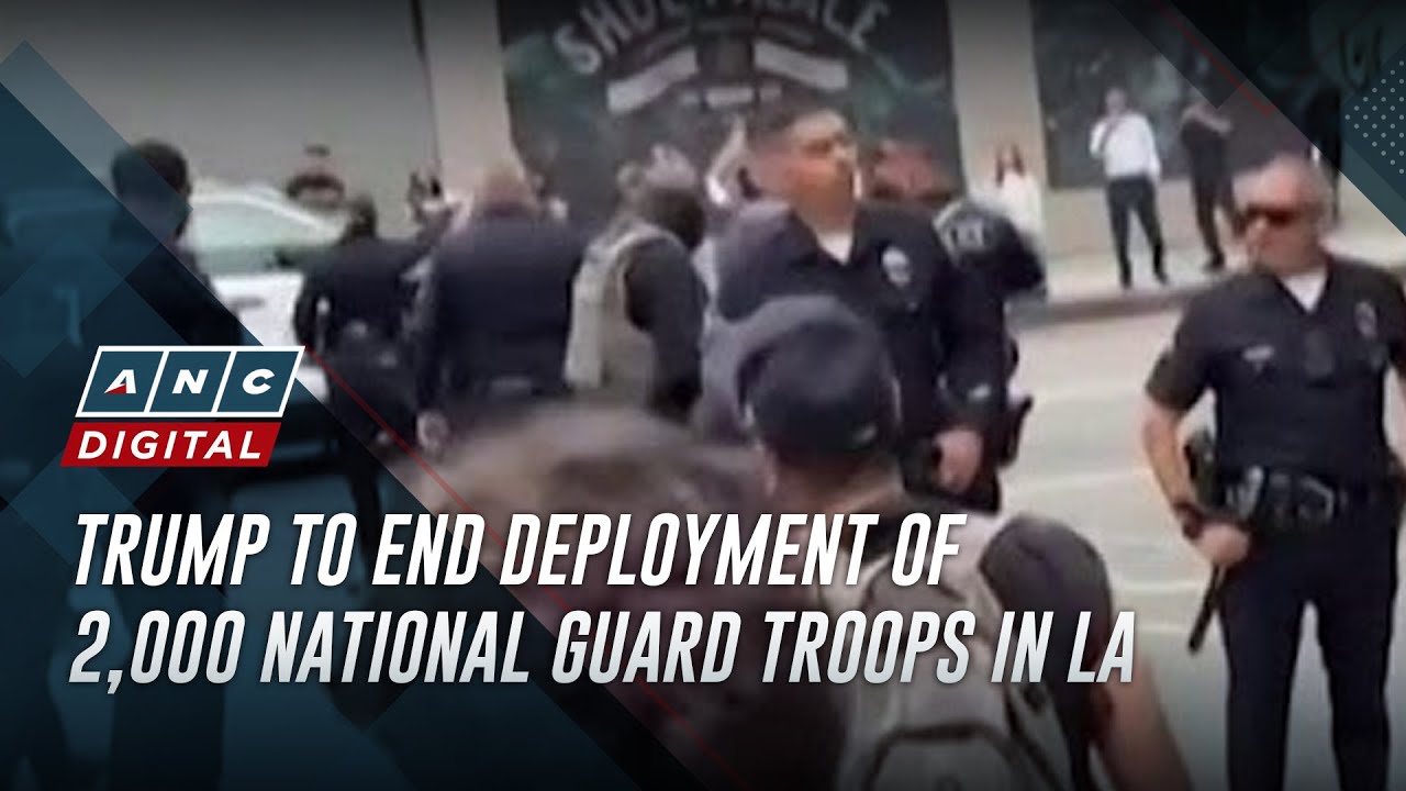 Trump to end deployment of 2,000 national guard troops in LA | ANC ...