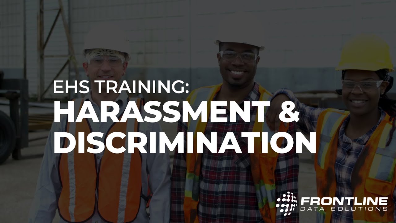 Harassment & Discrimination Training - YouTube