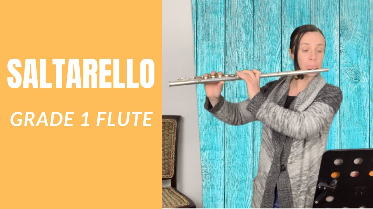 Saltarello AMEB grade 1 flute | Tylman Susato - YouTube