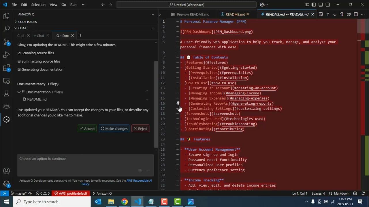 How to Use Dev Prompt to Generate Project Documentation - YouTube