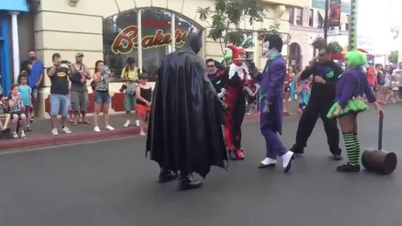 The Joker Show at Movieworld - YouTube