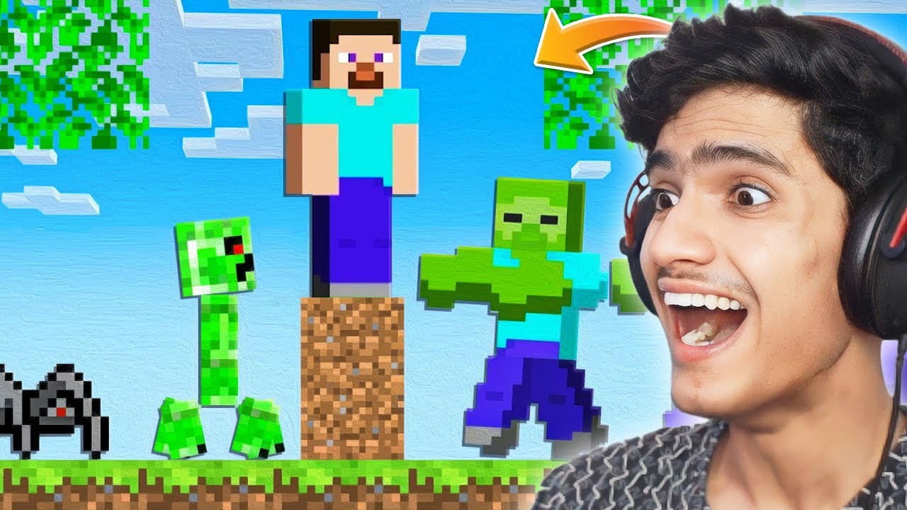 Playing 2D Minecraft Is Amazing - YouTube