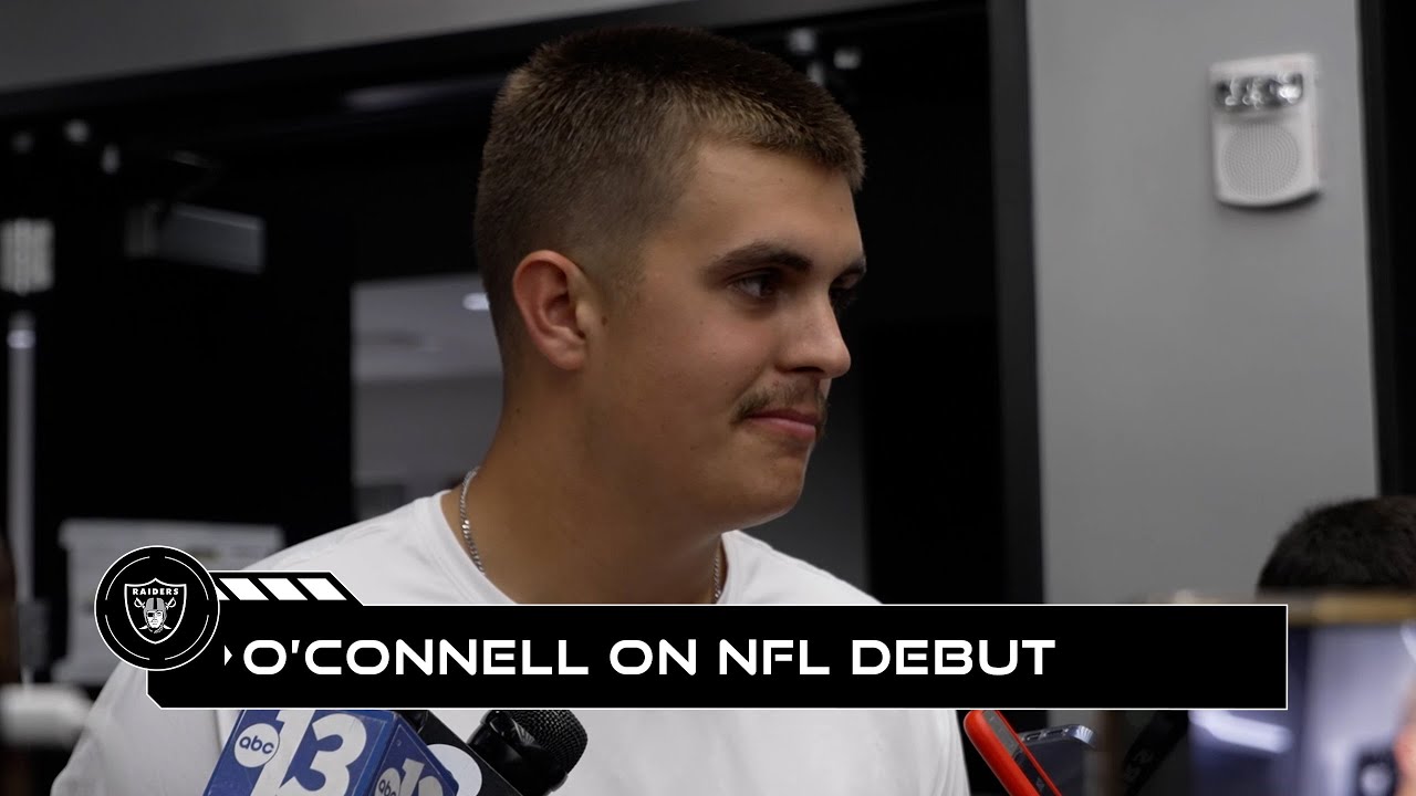 Aidan O’Connell on His Preseason Debut: ‘It Was a Lot of Fun To Be Out ...