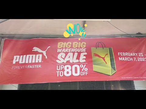 PUMA ware house sale( MARIKINA) - YouTube