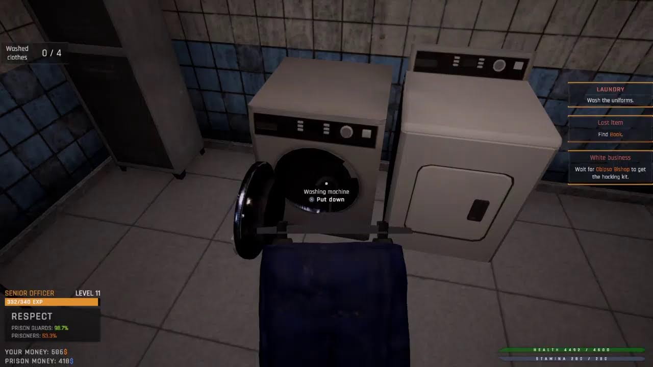 Prison Simulator-PS4 campaign Ep 6 Innocent - YouTube