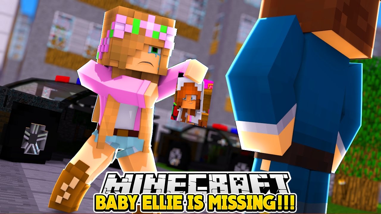 BABY ELLIE GOES MISSING!!! - Minecraft Little Club Adventures - YouTube