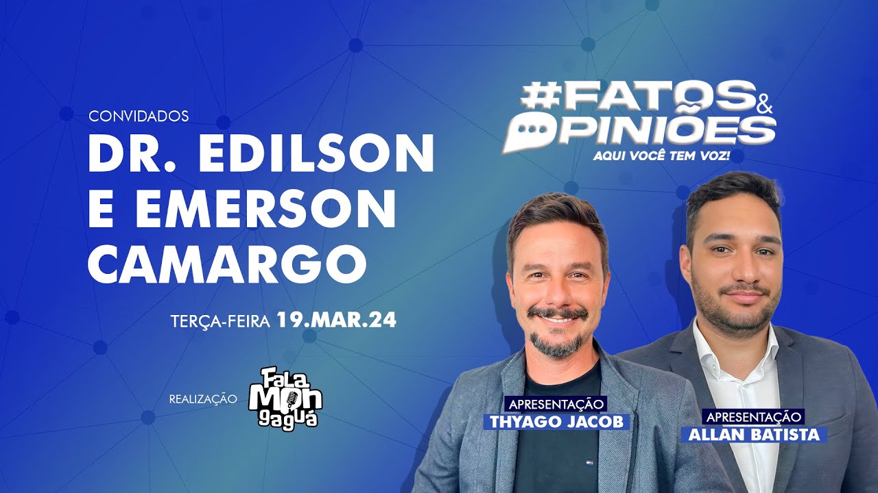Thyago e Allan recebem o renomado Dr. Edilson e o dinâmico vereador ...