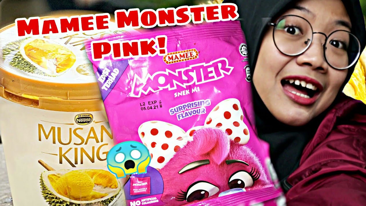 MAMEE MONSTER PINK! Mamee Monster Pun Ada Awek! Korang Single Lagi Ke ...