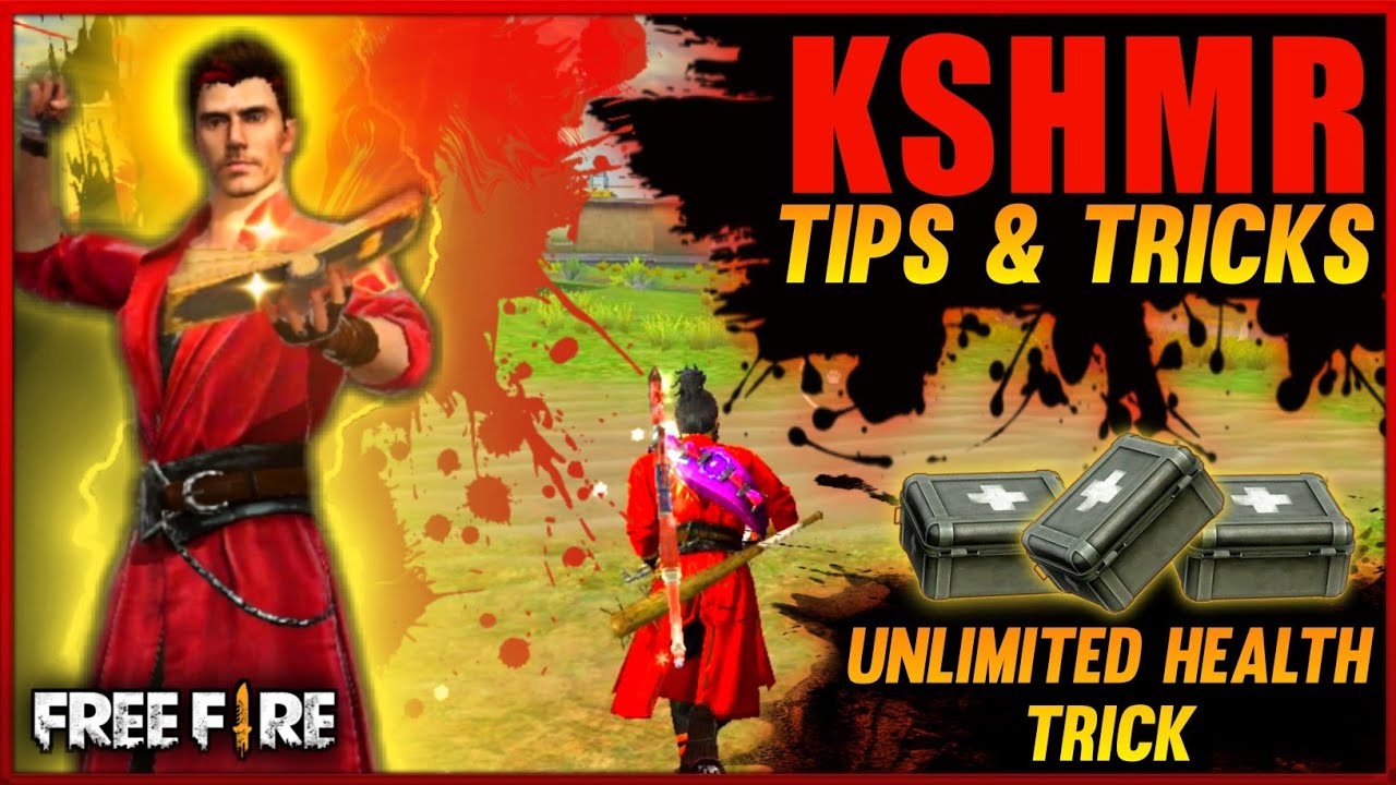 NEW CHARACTER K IN FREE FIRE | KSHMR CHARACTER TIPS AND TRICKS IN FREE ...