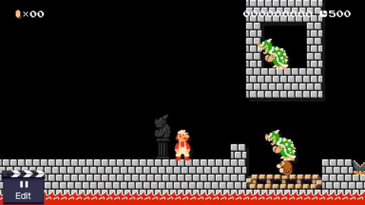 Mario Maker - Conveyor Mole Projectile Glitch - YouTube