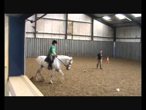 Riding Connor. Last 10 Minutes of lesson. - YouTube