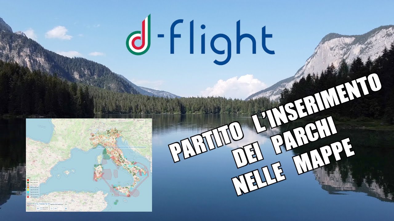PARTITO L'INSERIMENTO DEI PARCHI NELLE MAPPE DI D-FLIGHT - YouTube