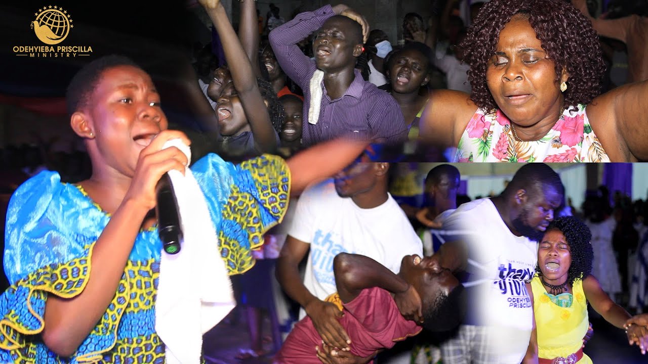 ODEHYIEBA PRISCILLA'S TREMENDOUS WORSHIP @ KOMENDA CAPE COAST - YouTube ...