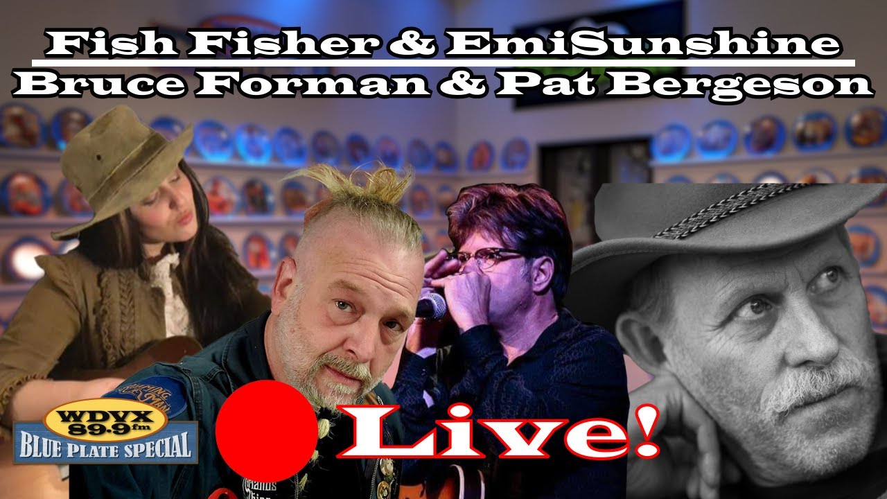 Bruce Forman & Pat Bergeson / EmiSunshine & Fish Fisher - Live on The ...
