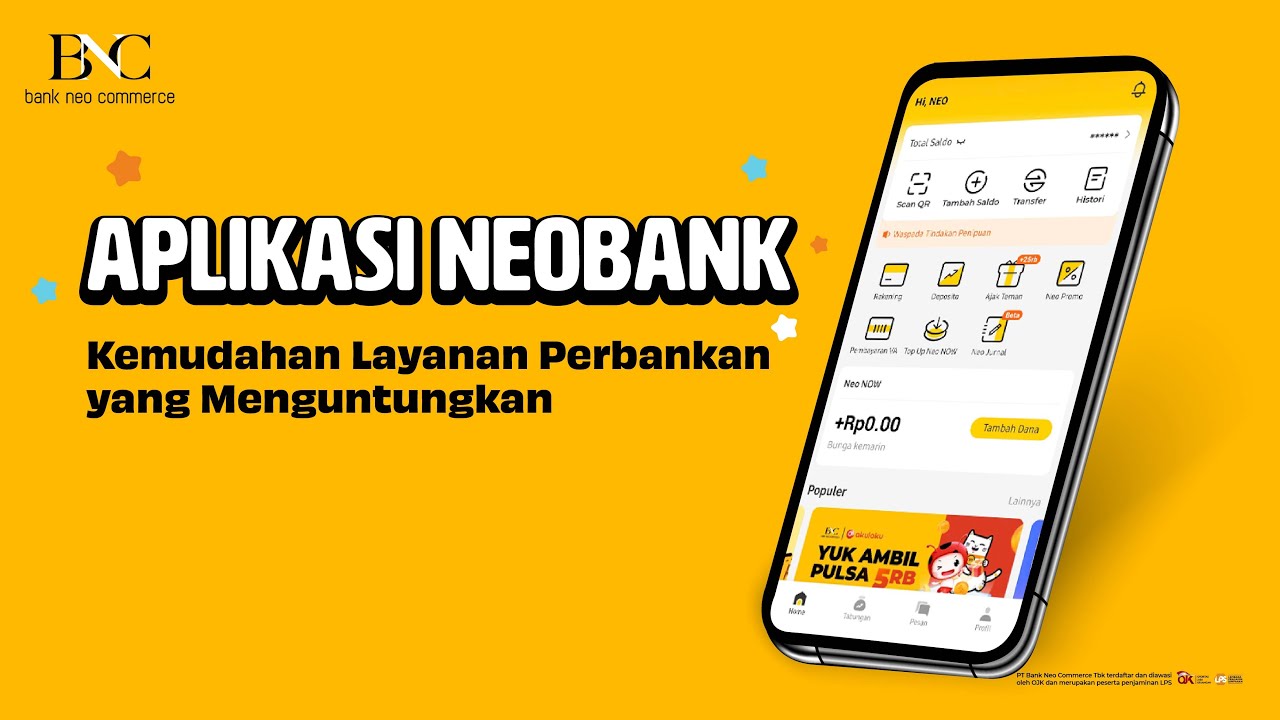 NEOBANK: Kemudahan Layanan Perbankan yang Menguntungkan - YouTube