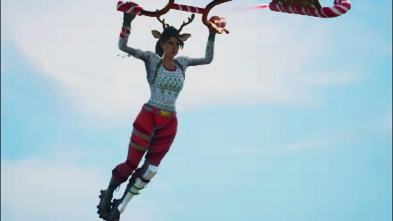 Fortnite Red-Nosed Raider Skin Gameplay (Fortnite OG) - YouTube