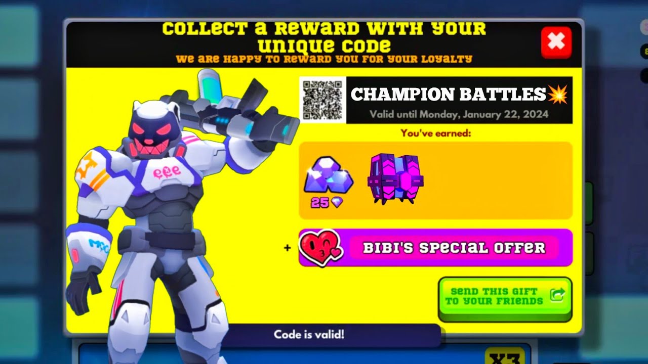 Gift Code + Champion Arena!! FRAG Pro Shooter - YouTube