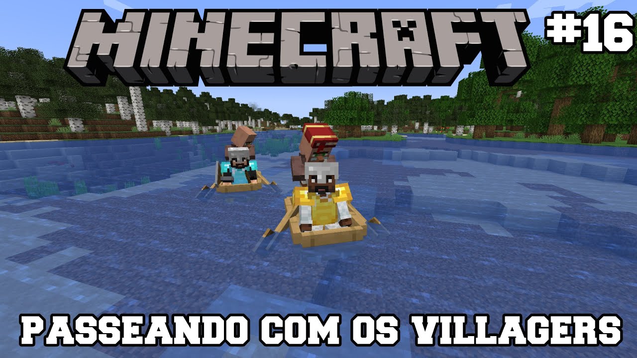 BUSCANDO OS VILLAGERS minecraft java #16 ft @pablodouglas4524 - YouTube