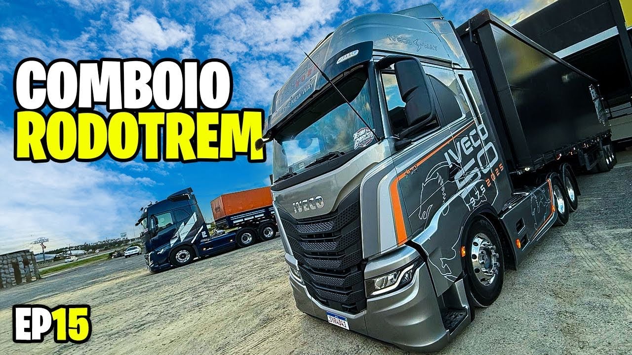 SAINDO CARREGADO NO COMBOIO COM MEU RODOTREM 😍 VAMO ACELERA EP15 - YouTube