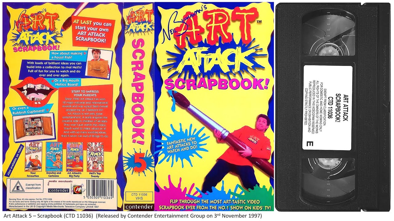 Art Attack 5 - Scrapbook [UK VHS] (1997) - YouTube