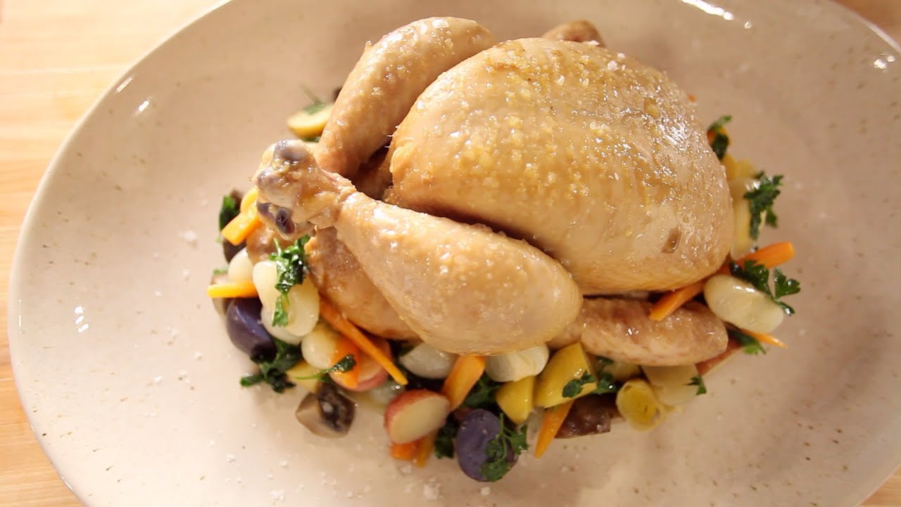 Slow-Poach Your Bird for the Best-Ever Chicken Soup - YouTube