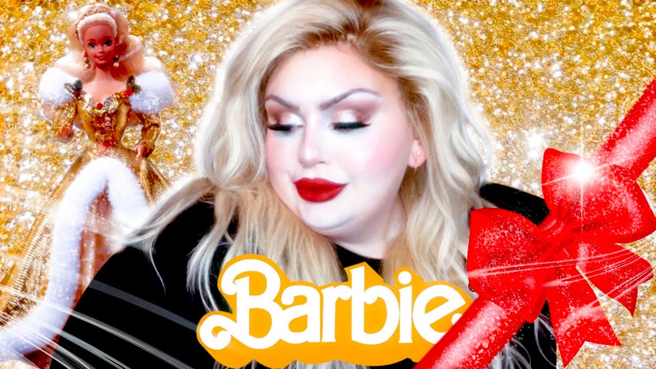 90’s Holiday Barbie Makeup Collab With Athena Fenstermacher - YouTube