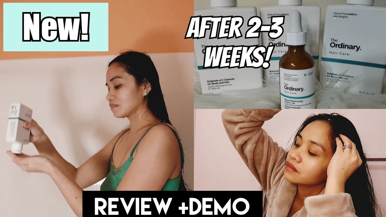 The Ordinary New Hair Care Line/ Natural Moisturizing Factor + HA / The ...