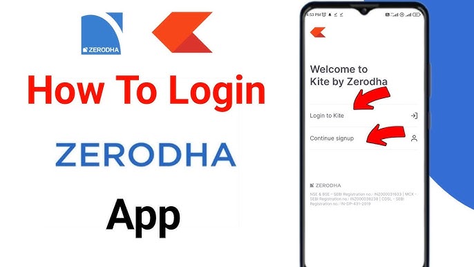 Zerodha Login Zerodha Kite Mobile App Demo And Full Review
