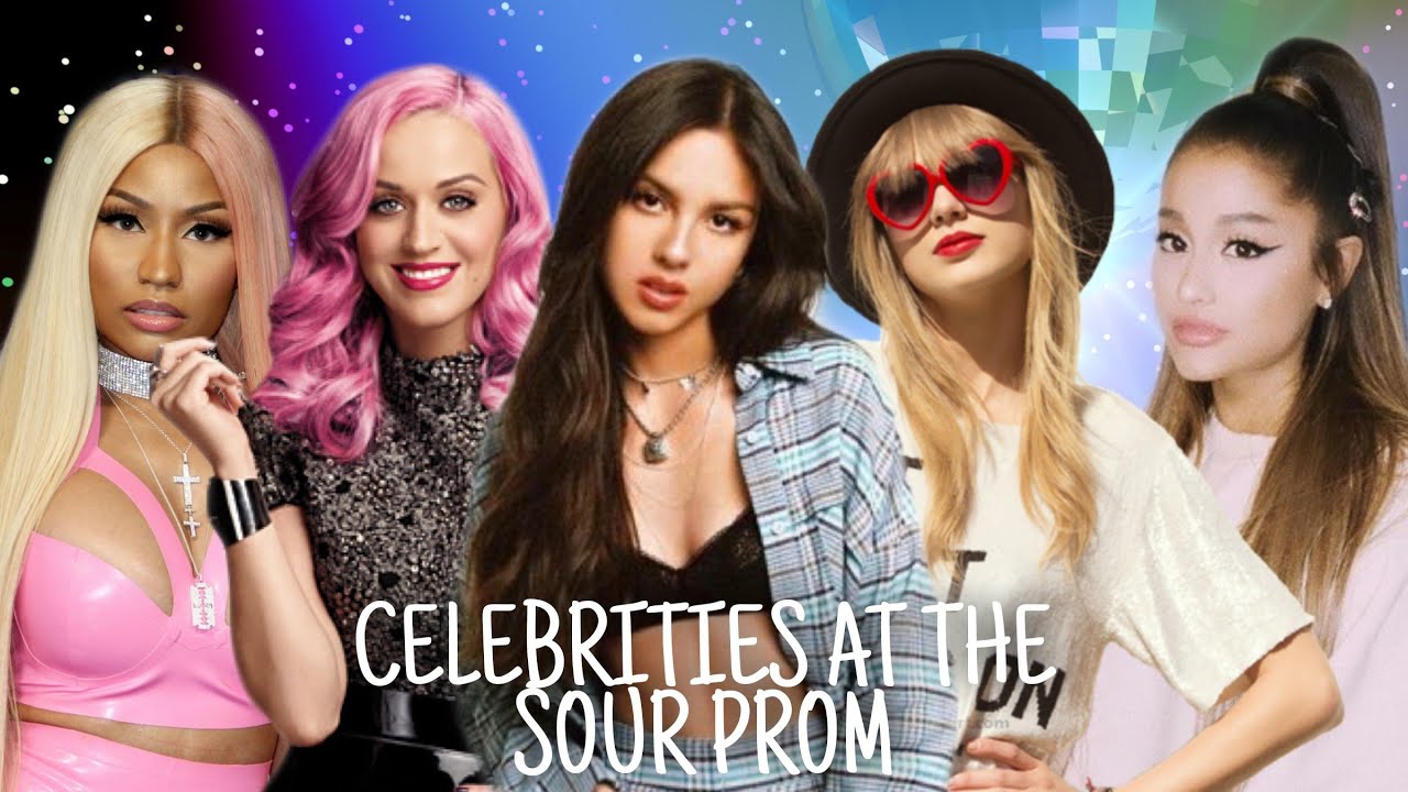 Celebrities at the SOUR Prom - YouTube