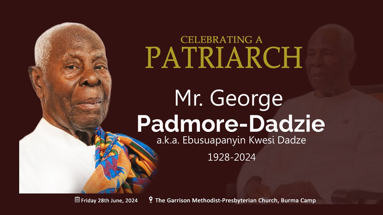 The Memorial Service for the late Mr. George Padmore-Dadzie - YouTube