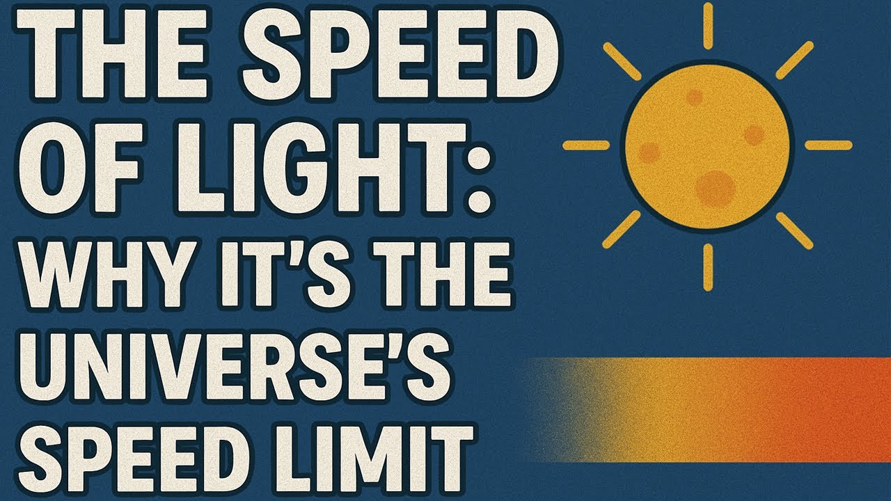 The Speed of Light: Why It’s the Universe’s Speed Limit - YouTube
