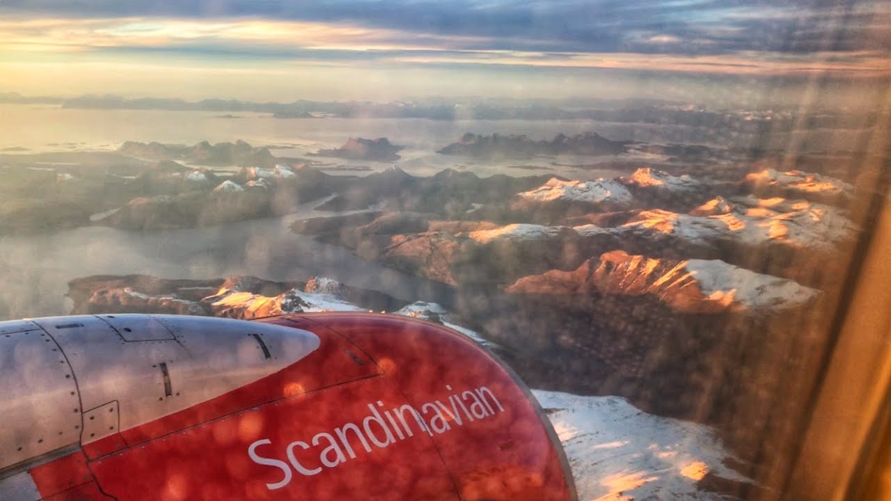 Landing at Harstad Narvik - YouTube