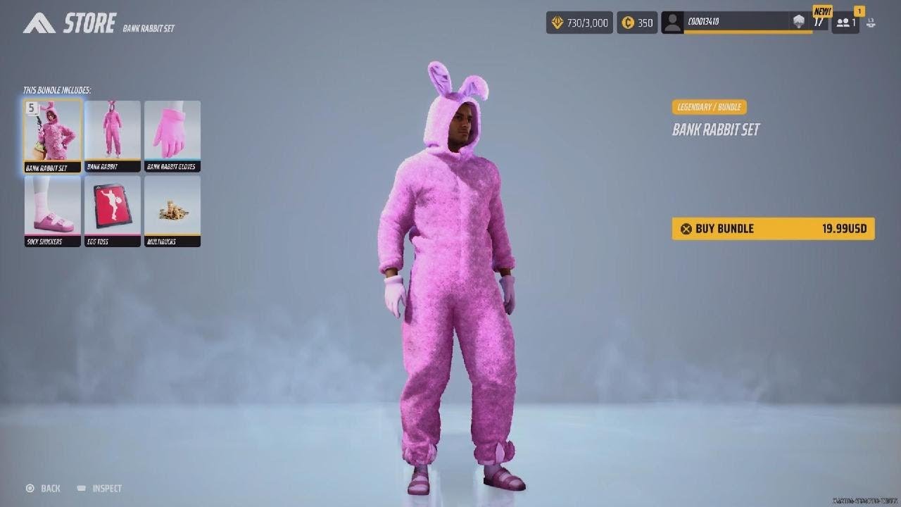 THE FINALS Bank Rabbit Set - YouTube