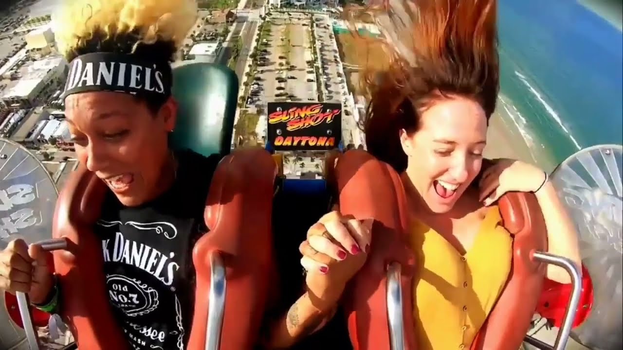 hot shot sling shot fun 👁️👄👁️ @sling shot fun omg slow fast fun - YouTube