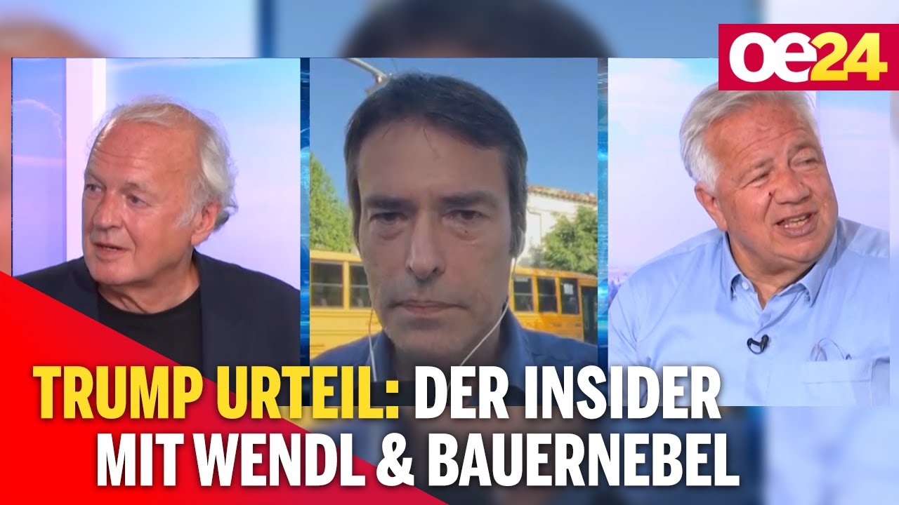 FELLNER! LIVE: Trump-Urteil: Der Insider mit Wendl & Bauernebel - YouTube