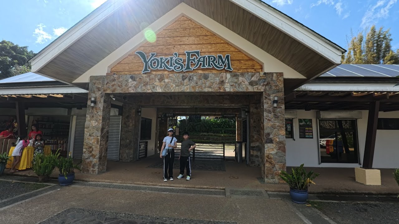 Family Tour at Yoki's Farm Tagaytay - YouTube