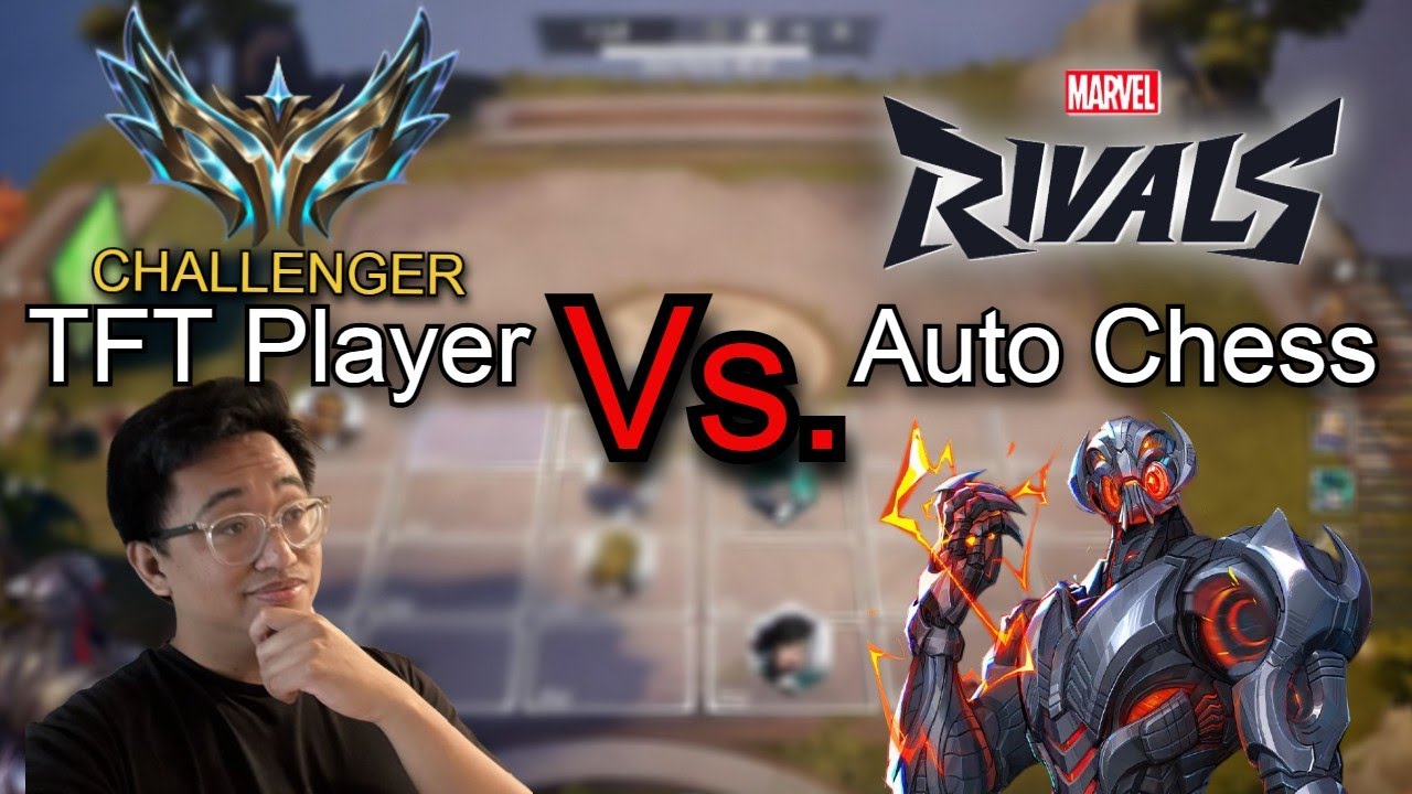 Former Rank 1 TFT Player tries Marvel Rivals Auto Chess - YouTube