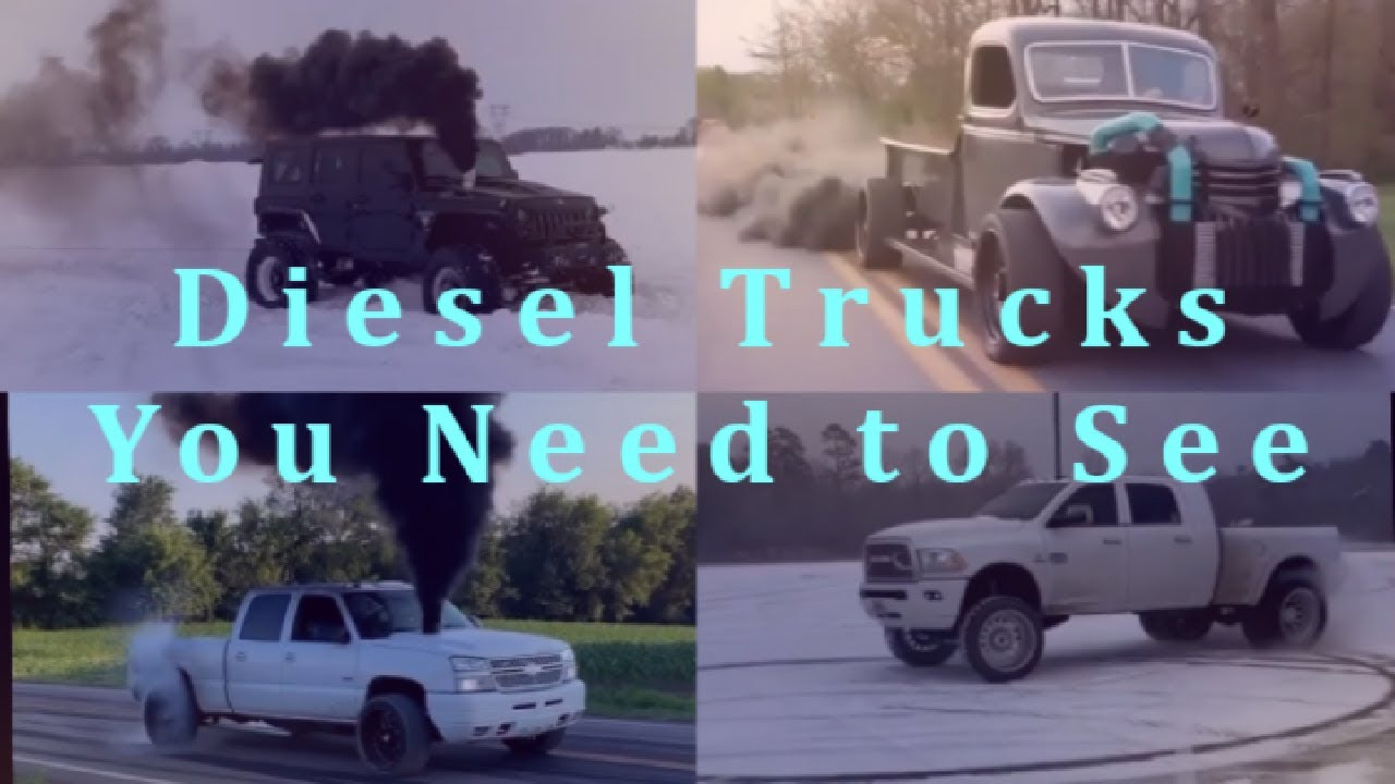 Awesome Diesel Trucks Compilation|Powerstroke, Duramax, Cummins|#3 ...