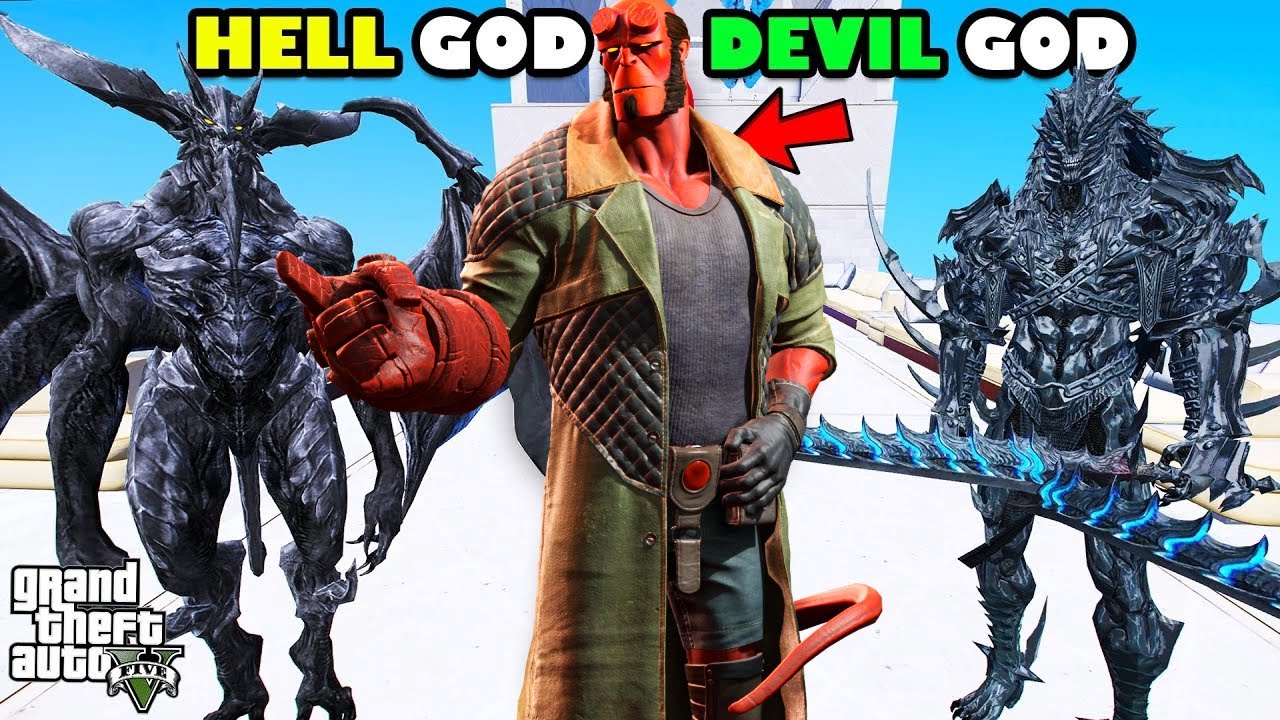 Franklin Trap New DEVIL GOD Son Of HELL LORD In GTA 5 | SHINCHAN and ...