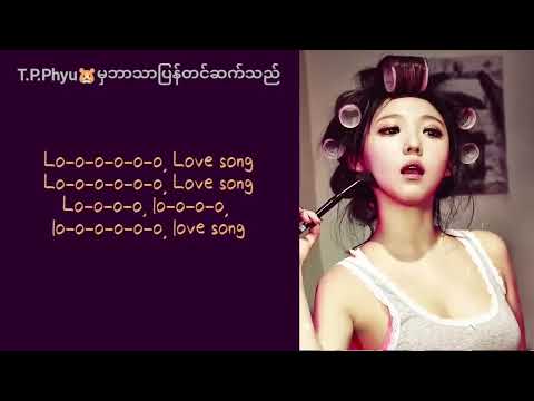 Miss A song love song mm sub #koreasongs #myanmarsub T.P.Phyu🐹မှဘာသာပြန ...