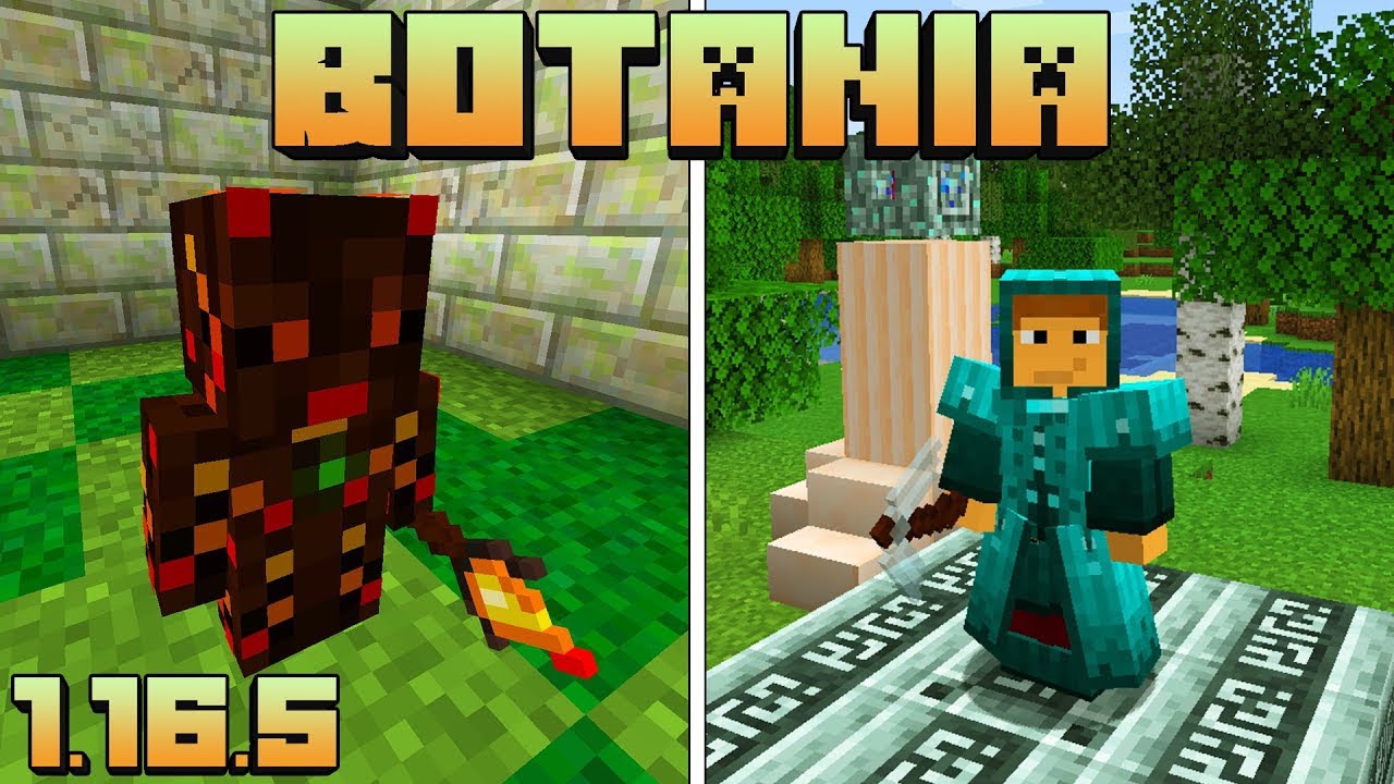 Botania. Mystical Objects #9 Tutorial 1.16.5 (minecraft java edition) - YouTube