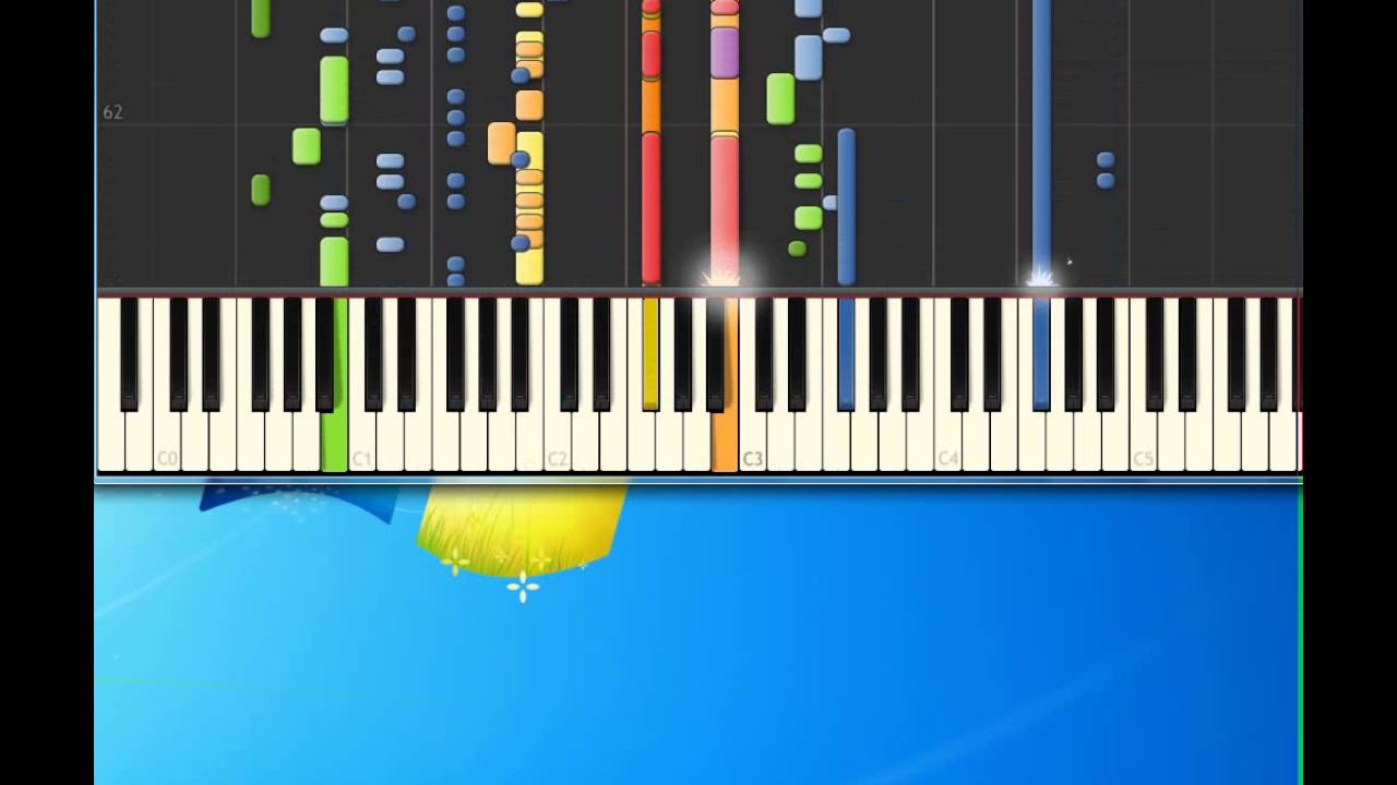 Dire Straits Calling Elvis [Piano tutorial by Synthesia] - YouTube