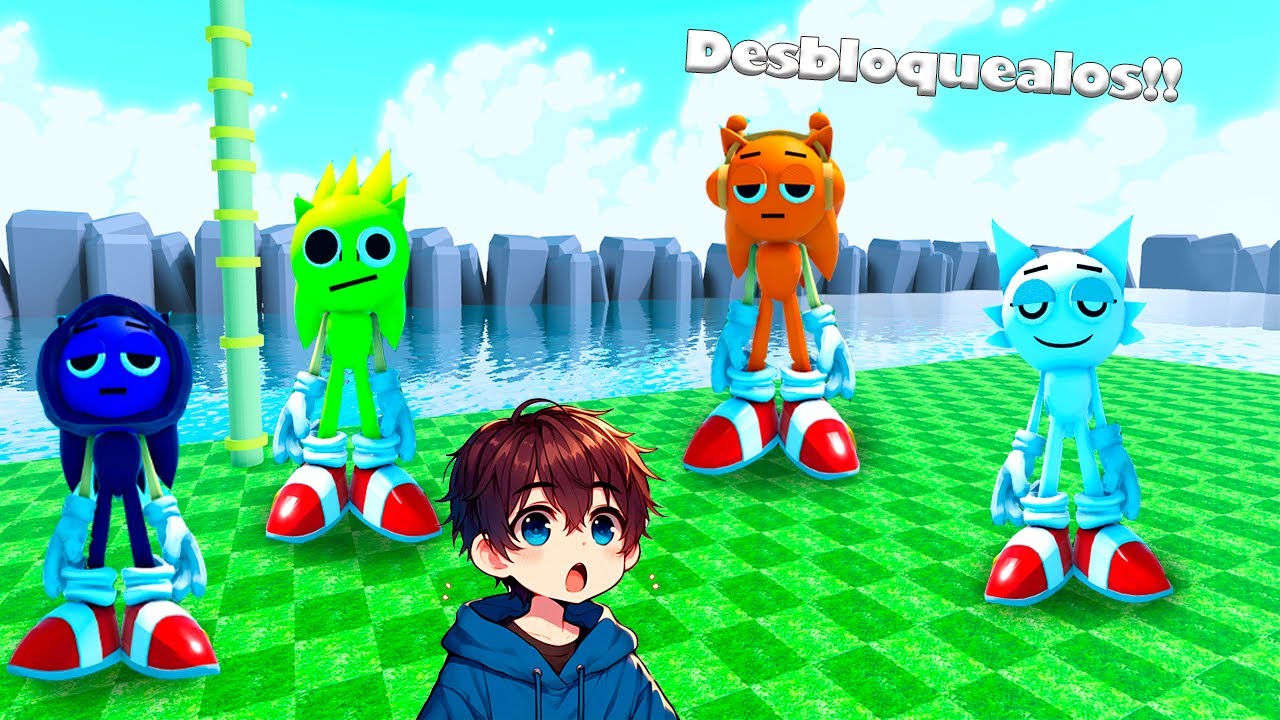 DESBLOQUEO A LOS SHIN SPRUNKY SONIC TAPES EN ROBLOX | Dorian Gamer ...