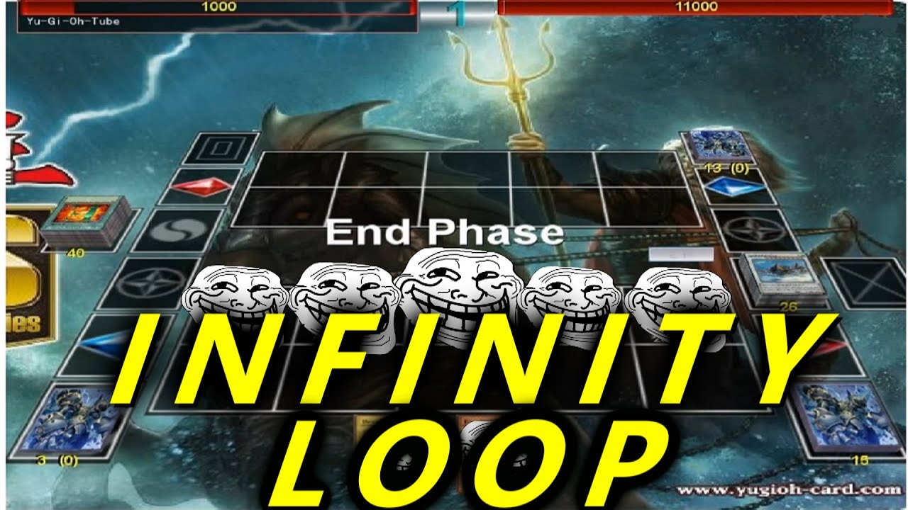 [YUGIOH] - BROKEN Infinity LOOP - 1st TURN BANISHING ENTIRE DECK & HAND ...