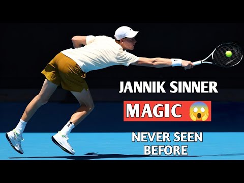 Jannik Sinner The Power And Speed Unbelievable - Forehand Backhand ...