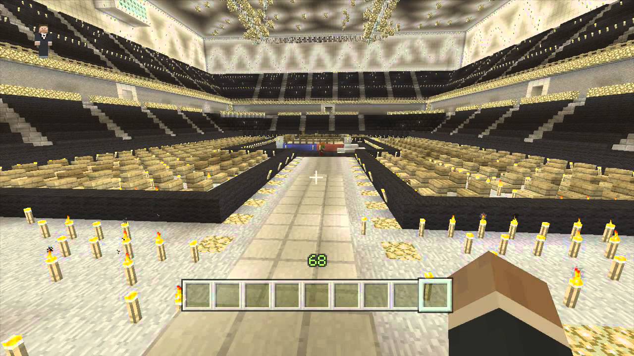 Minecraft wwe arena xbox 360 edition - YouTube