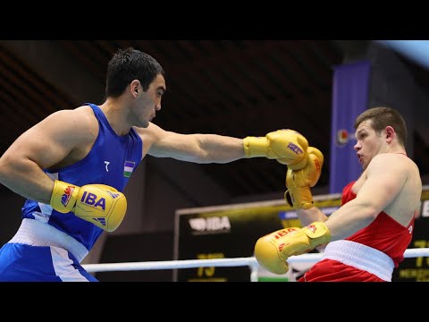 Lazizbek Mullojonov (UZB) vs. Yaroslav Doronichev (RUS) Strandja Tournament 2022 (92+kg)