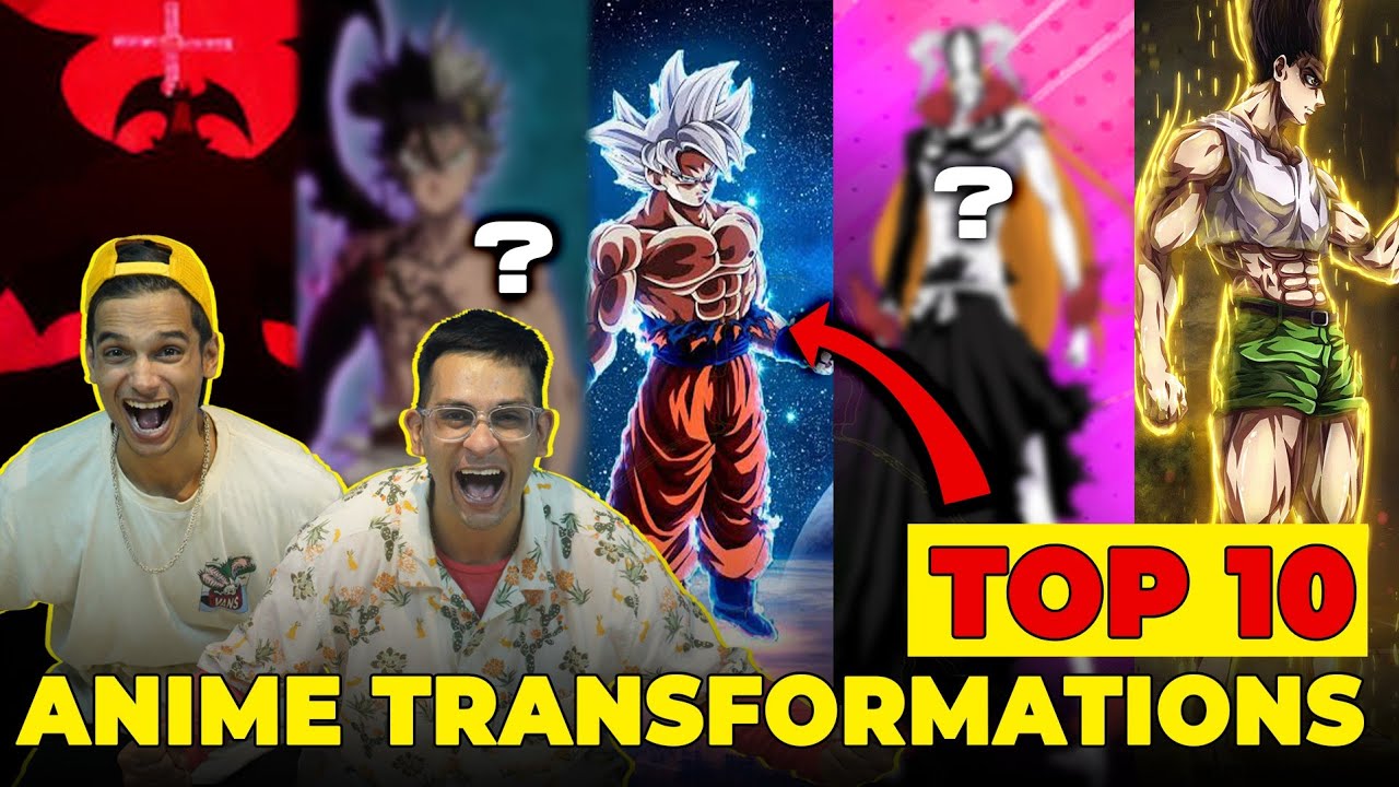 Top 10 Best Anime Transformations😯🔥 Hindi - YouTube