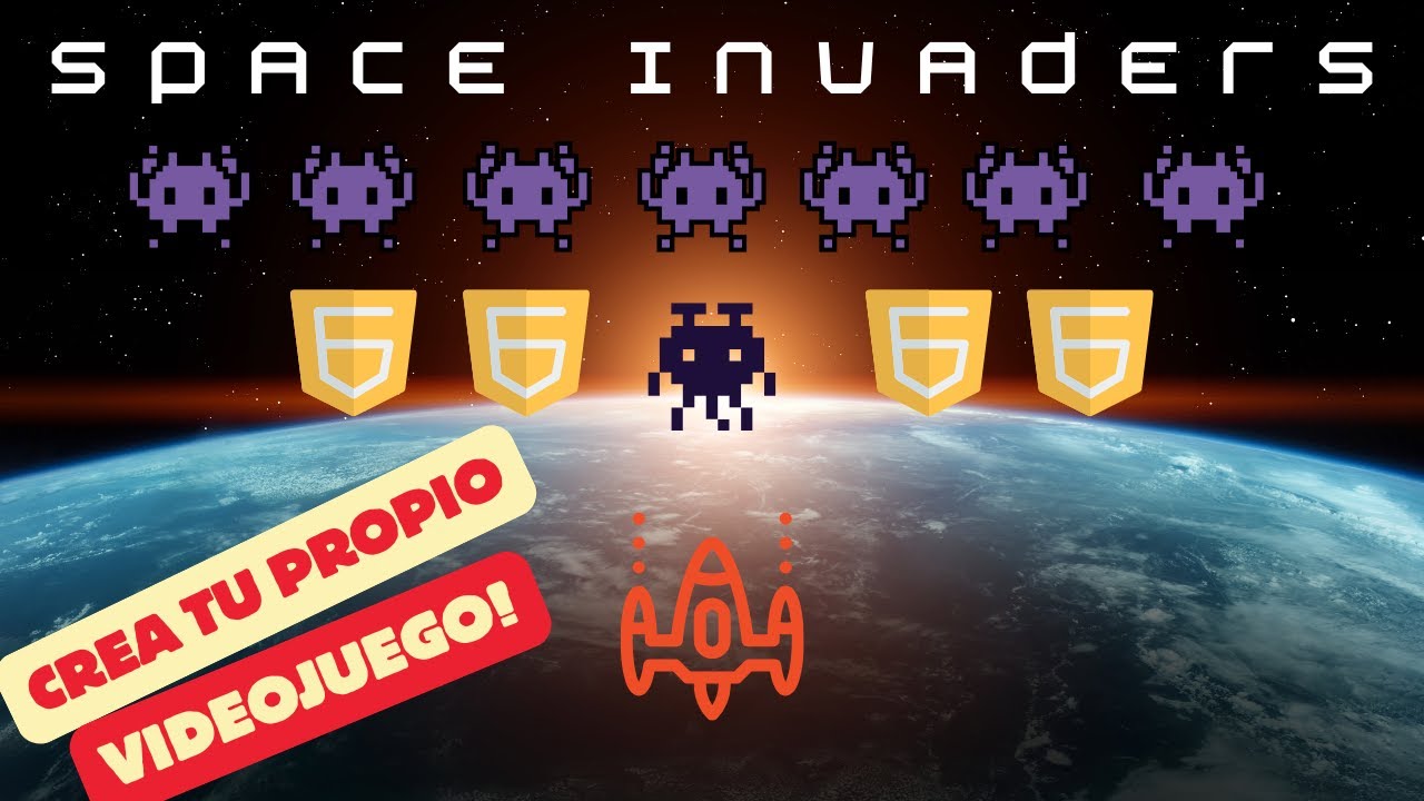 👾 Cómo Programar tu Propio Space Invaders en JavaScript 🧠💻 - YouTube
